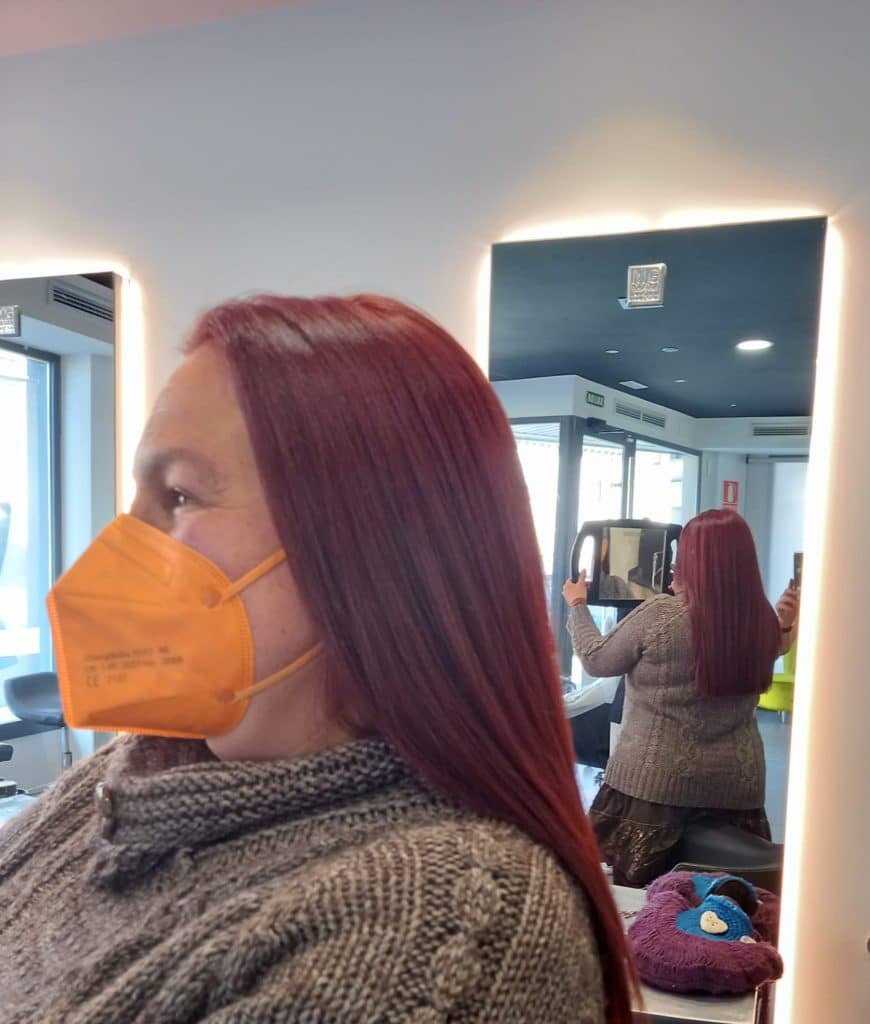 Colores fuego. - Tupelu Peluquería Ainsa Sobrarbe