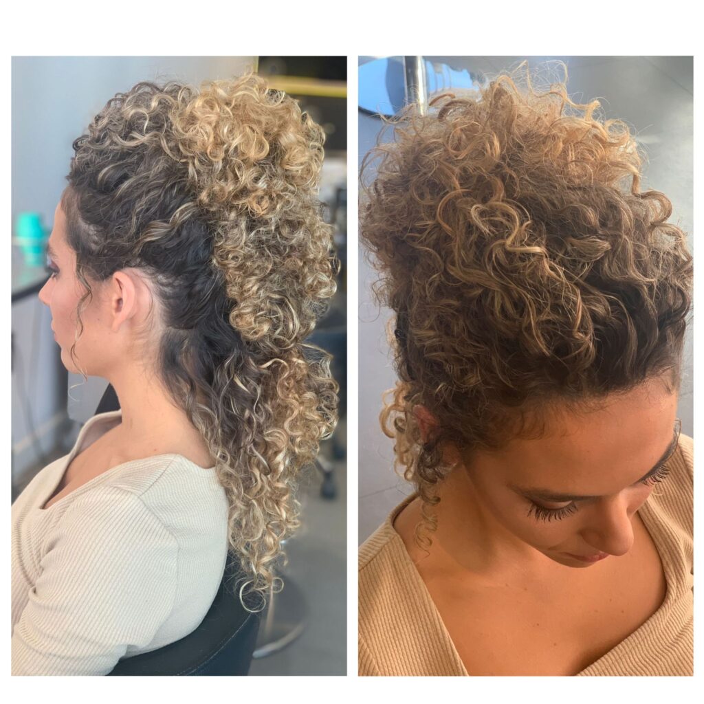 Recogido pelo rizado - Tupelu Peluquería Ainsa Sobrarbe